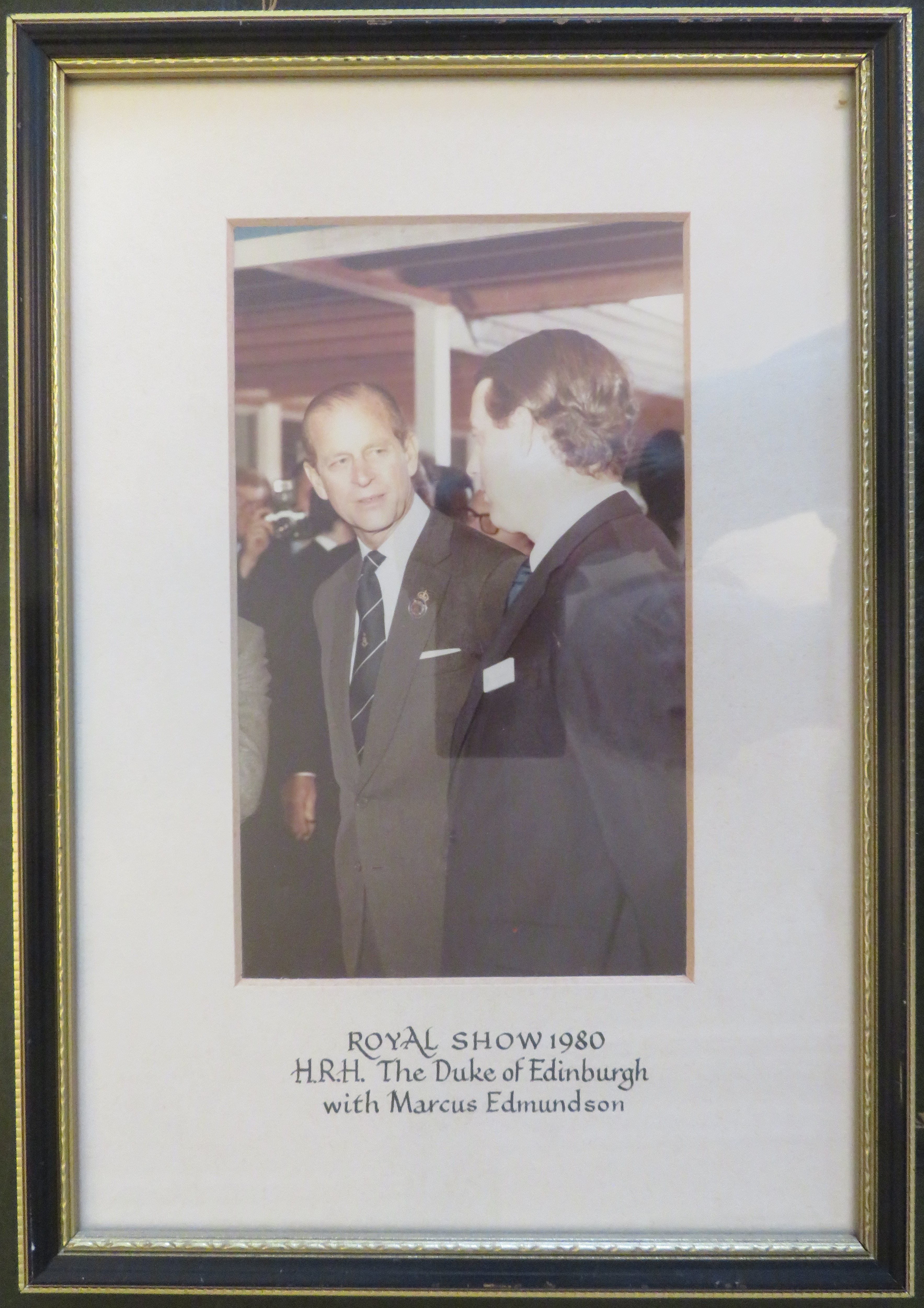 Prince Phillip talking to Marcus Edmundson | Joseph Nickerson Gallery