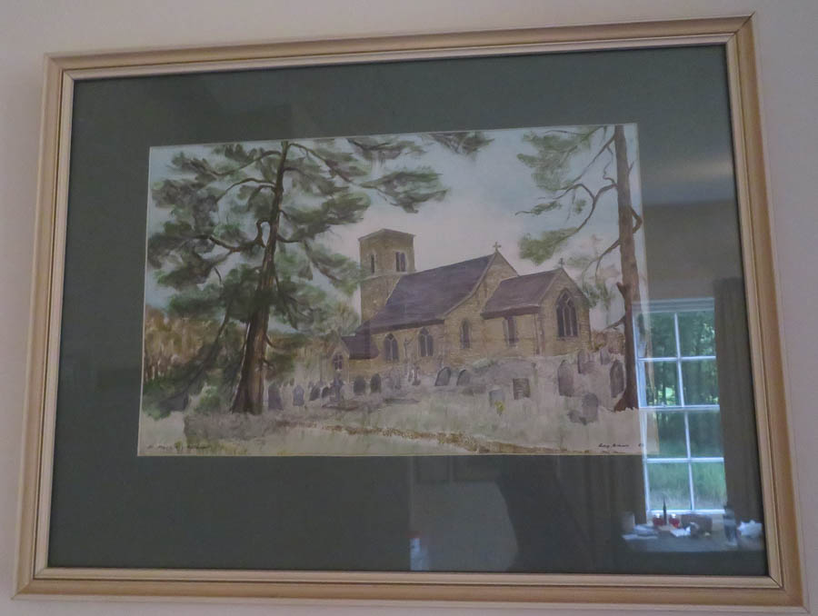 Painting of St Mary’s Church – Joseph Nickerson Memorial Gallery