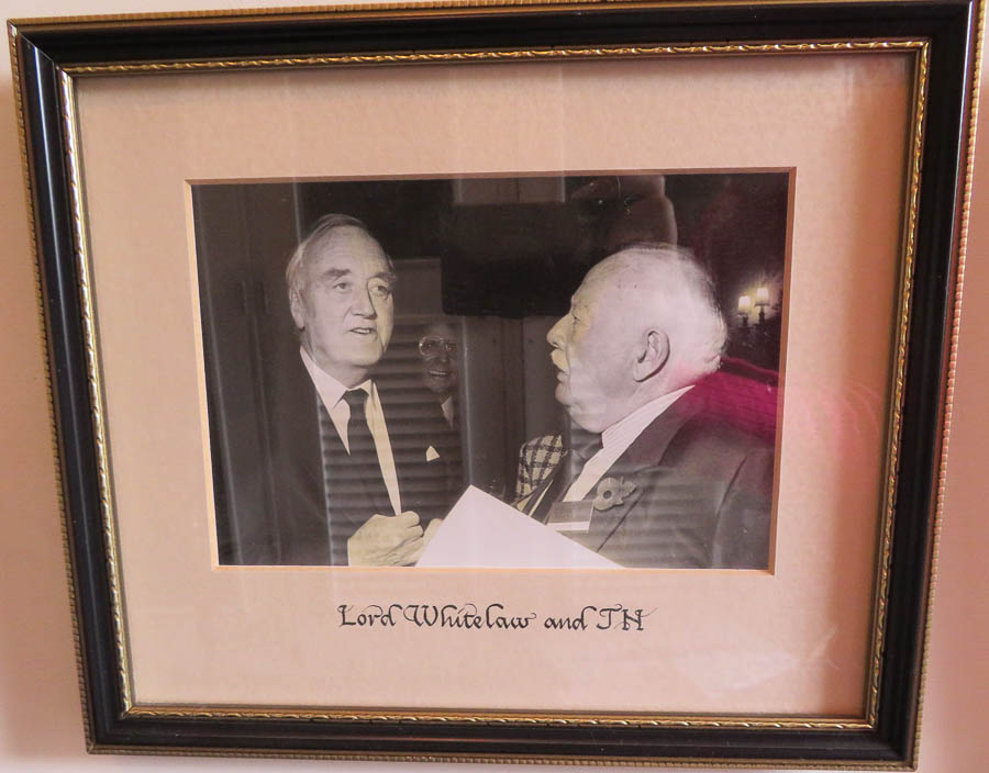 Lord Whitelaw and JN – Joseph Nickerson Memorial Gallery