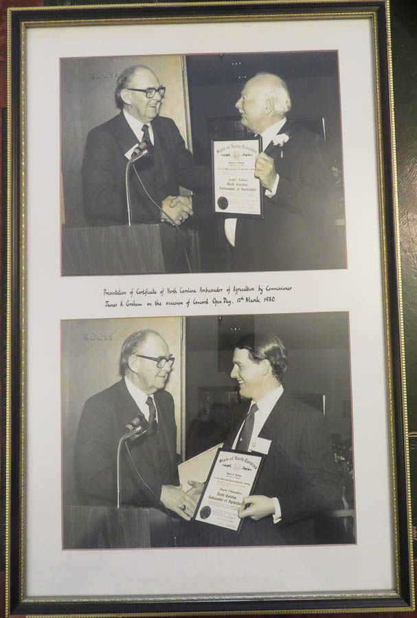 Certificate presentation – Joseph Nickerson Memorial Gallery